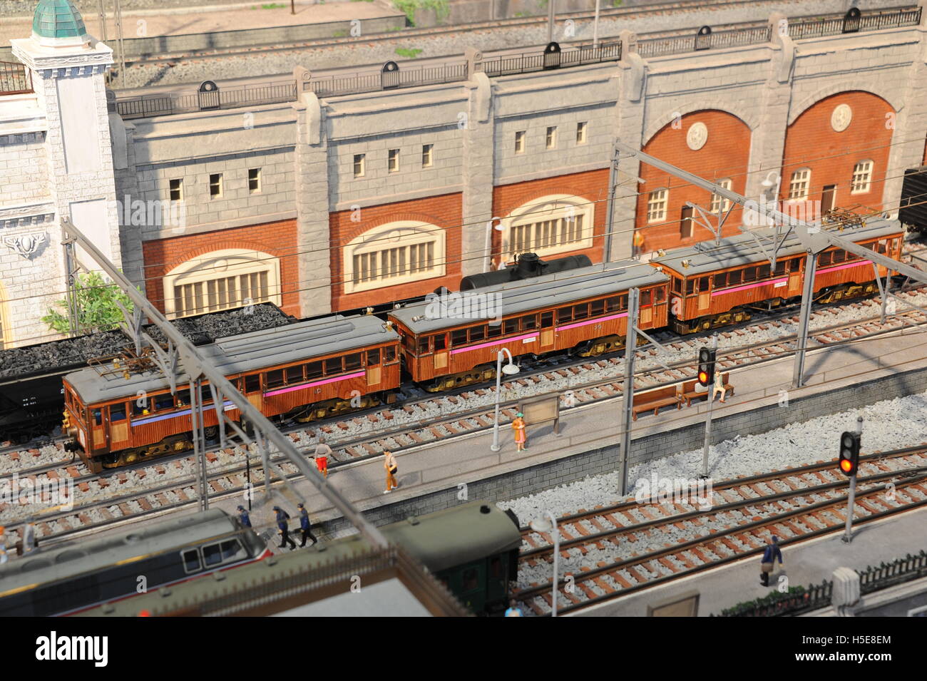 Original Railway Model Museum Japan Stock Photo - Alamy