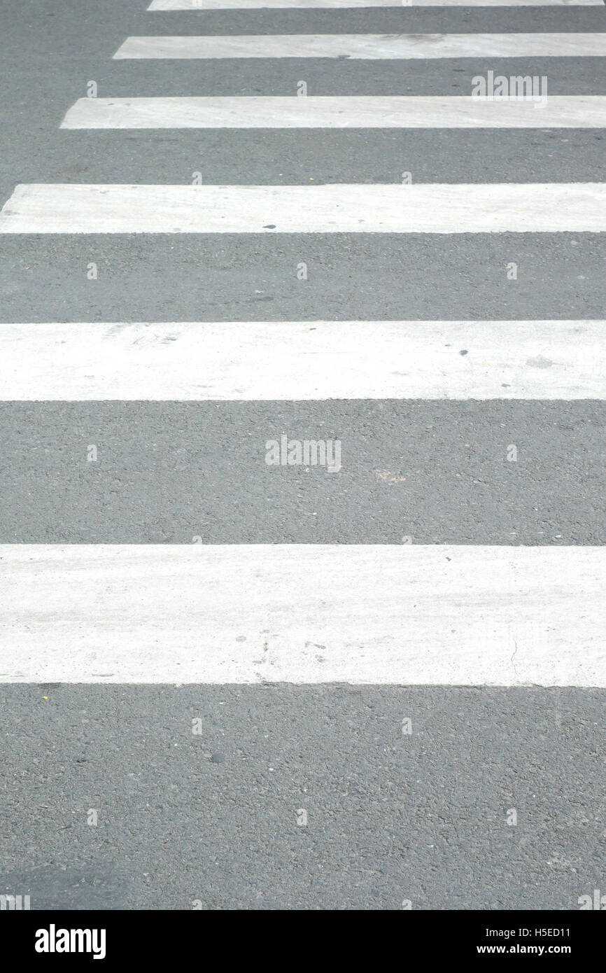 Zebra Crossing road Stock Photo - Alamy
