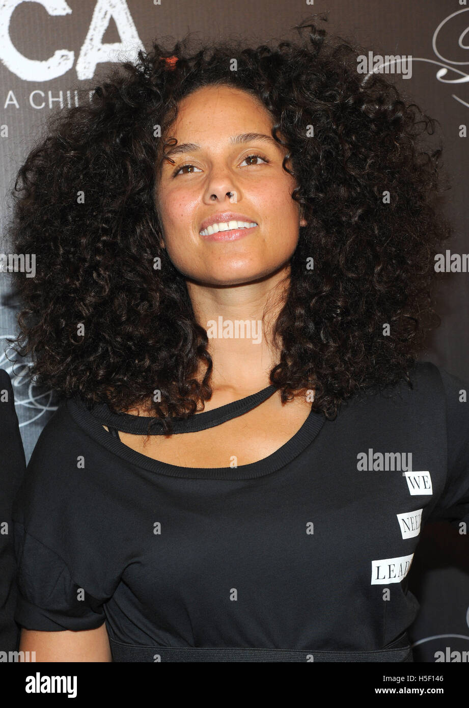 New York, NY, USA. 19th Oct, 2016. (L-R) Keep A Child Alive co-founder ...