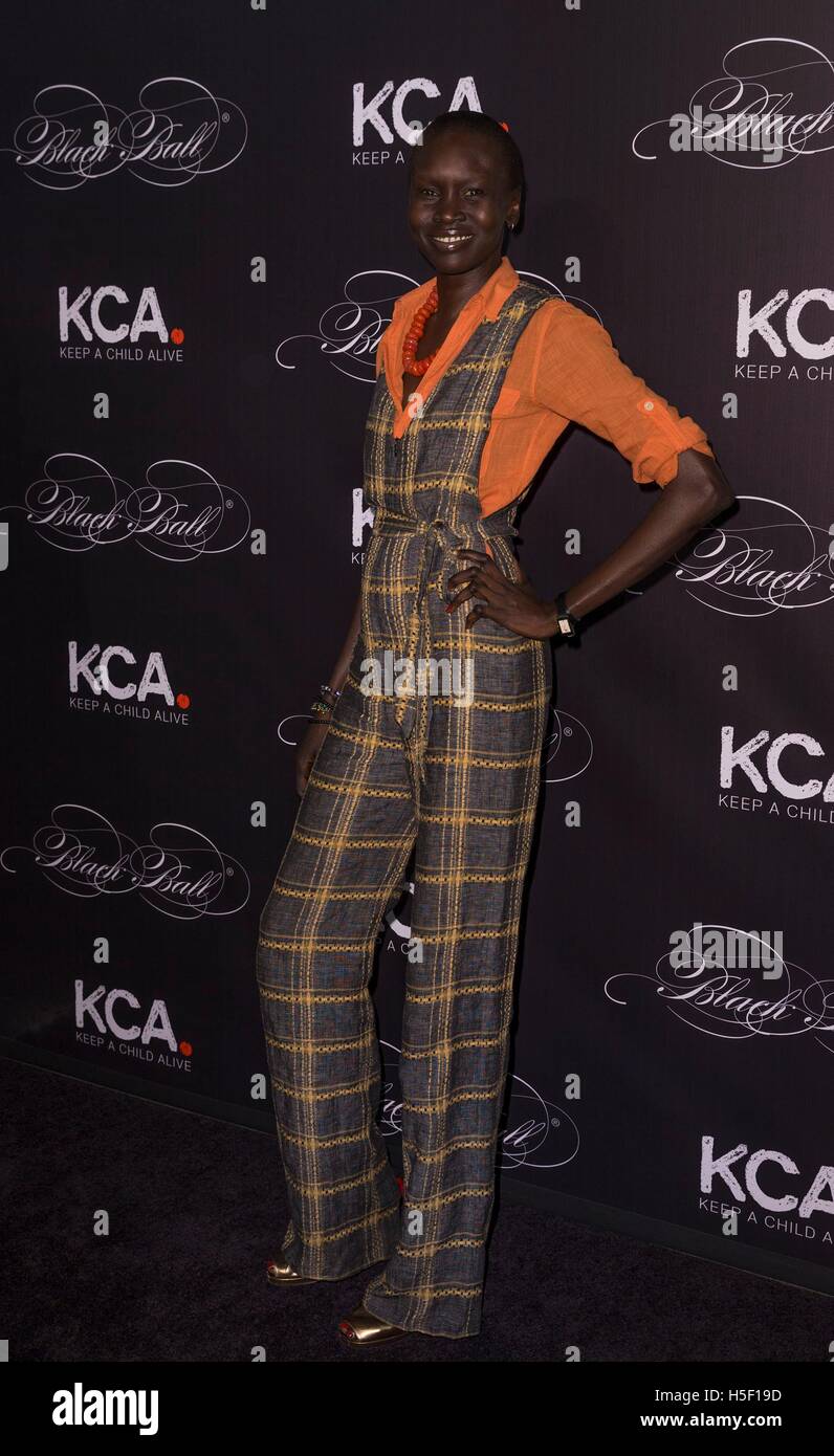 New York, NY, USA. 19th Oct, 2016. Alek Wek at arrivals for Keep a ...
