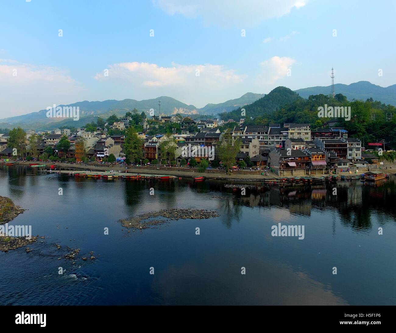 China. 6th Oct, 2016. Hunan, CHINA-October 6 2016: (EDITORIAL USE ONLY ...