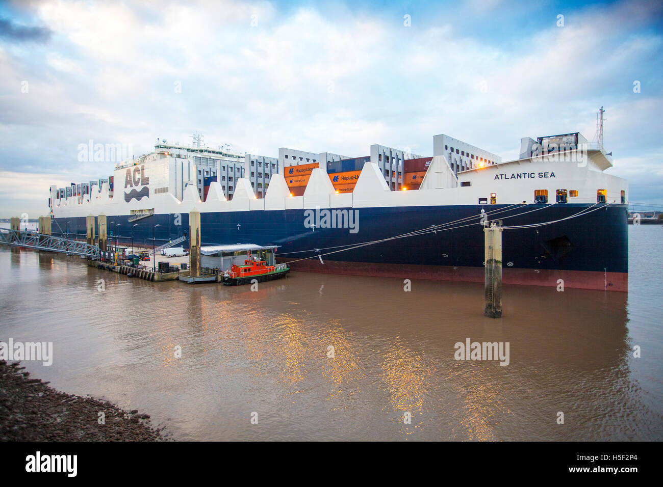 ACL 'Atlantic Sea' Royal christening, Liverpool, Merseyside. 20th ...