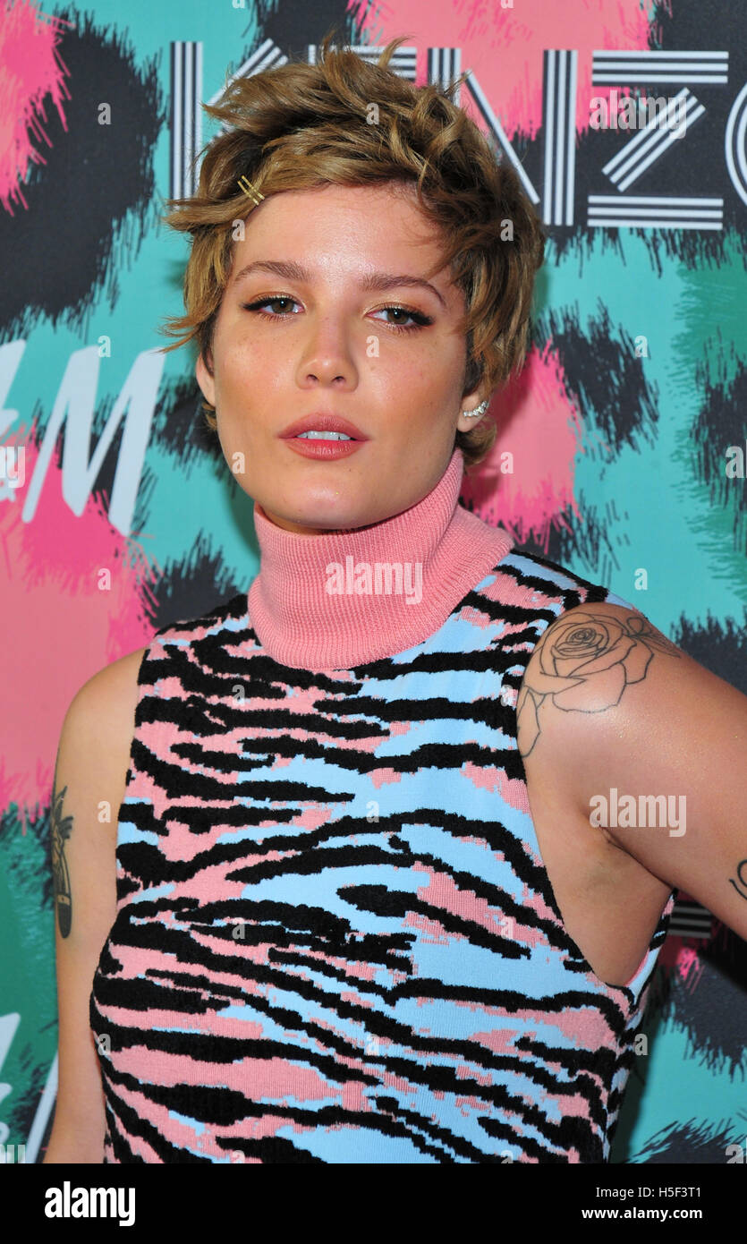 New York, NY, USA. 19th Oct, 2016. Halsey, Ashley Nicolette Frangipane ...