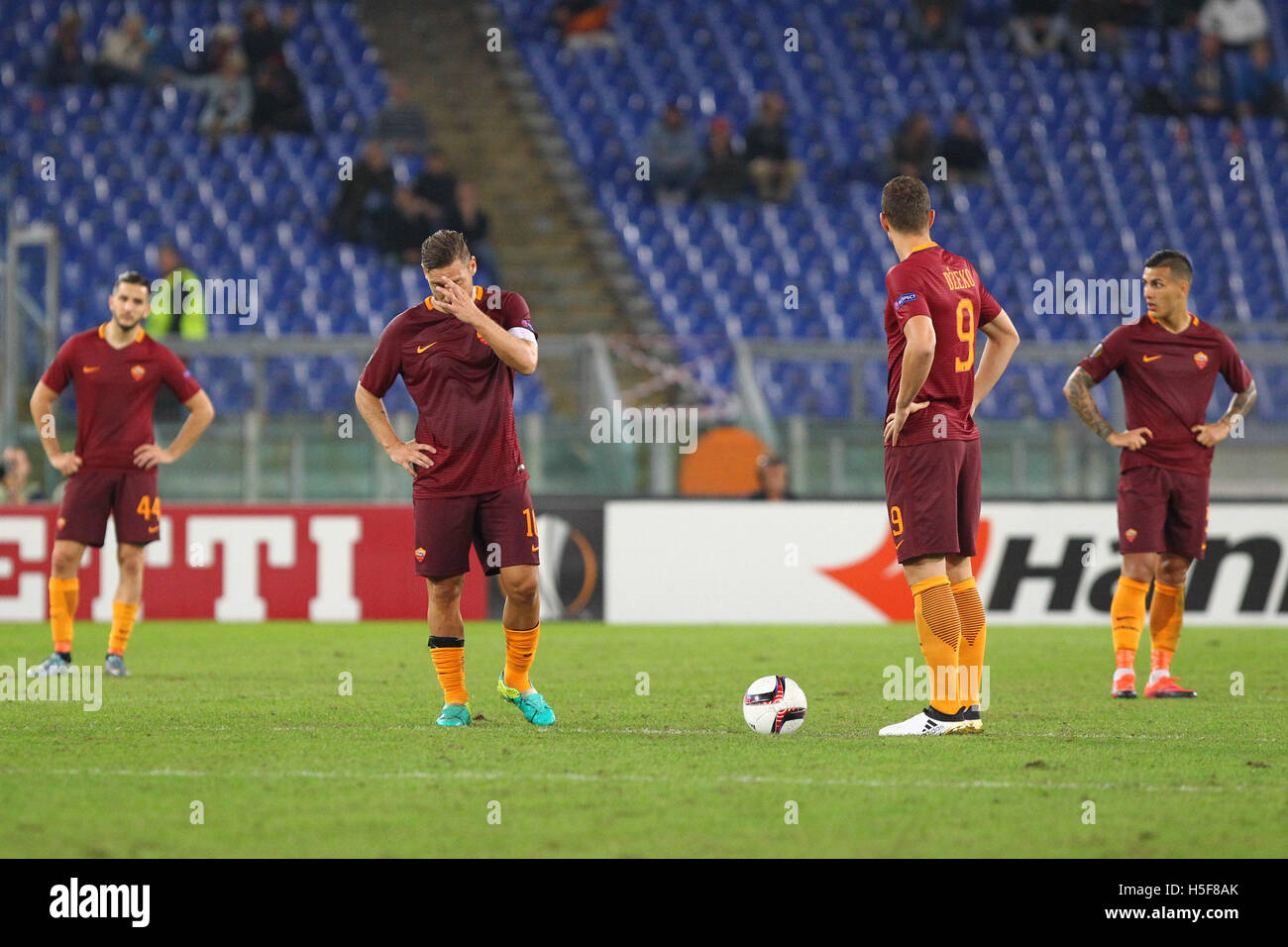 Stadio Olimpico, Rome, Italy. 20th Oct, 2016. Uefa Europa League, AS ...