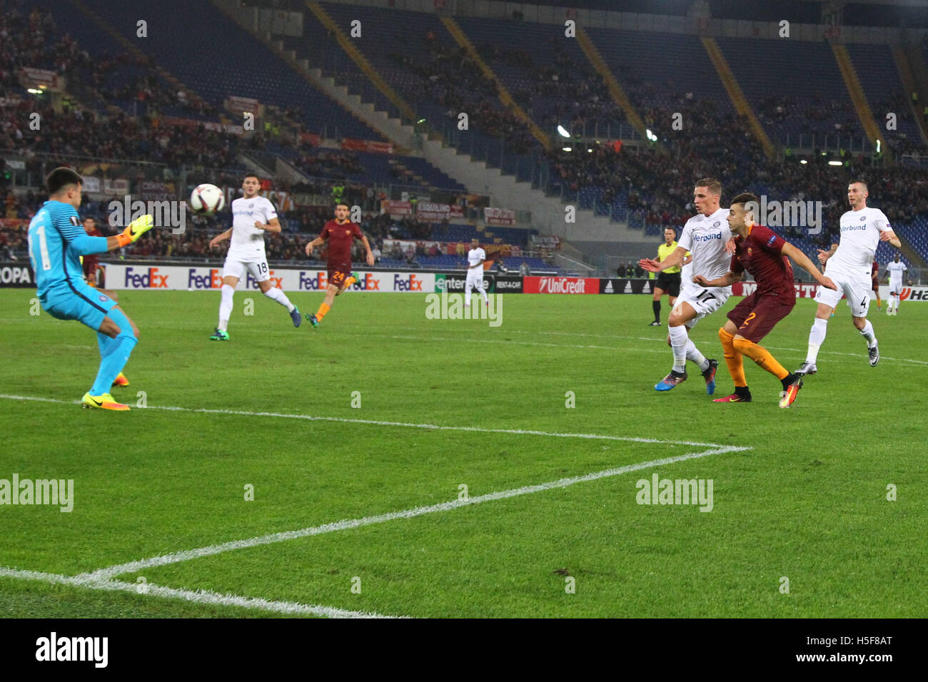 Stadio Olimpico, Rome, Italy. 20th Oct, 2016. Uefa Europa League, AS ...