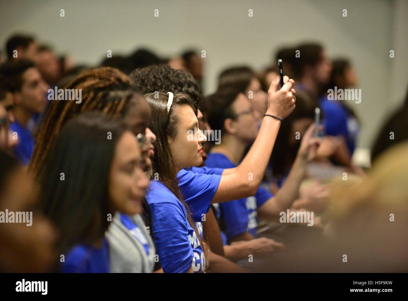 Miami, FL, USA. 20th Oct, 2016. General view during U.S. President ...