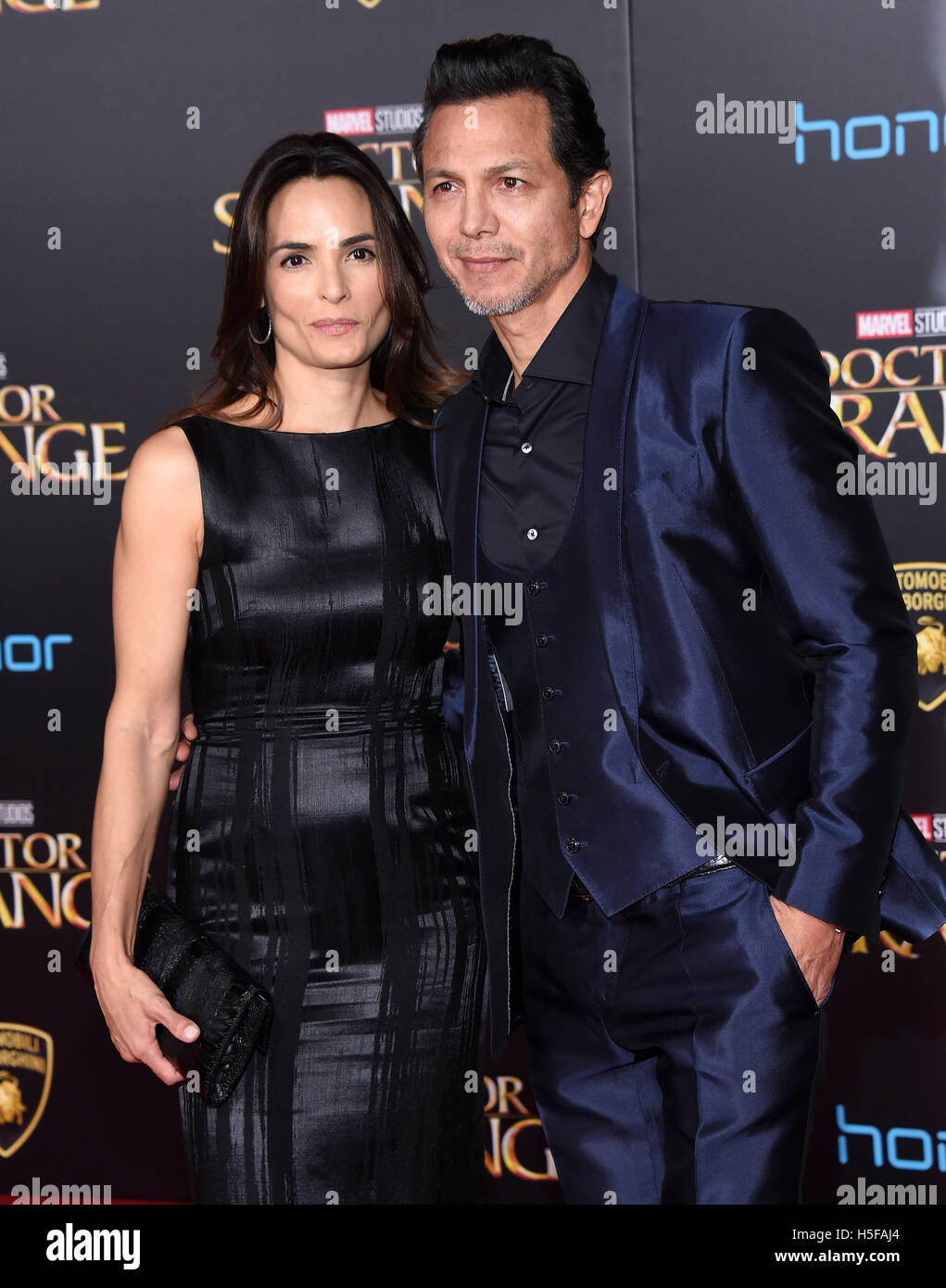 Hollywood, California, USA. 20th Oct, 2016. Benjamin Bratt and Talisa ...