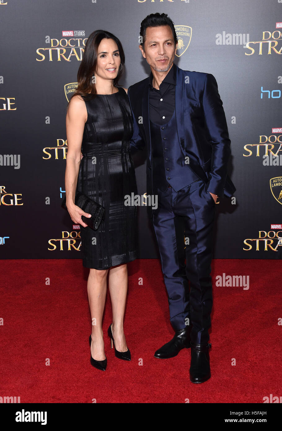 Hollywood, California, USA. 20th Oct, 2016. Benjamin Bratt and Talisa ...