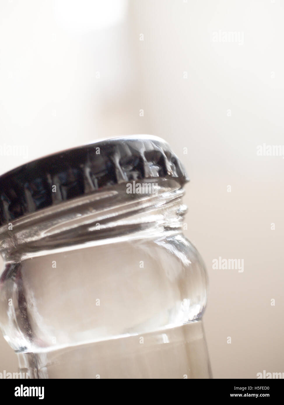 Bottle Cap slightly opened close-up Stock Photo - Alamy