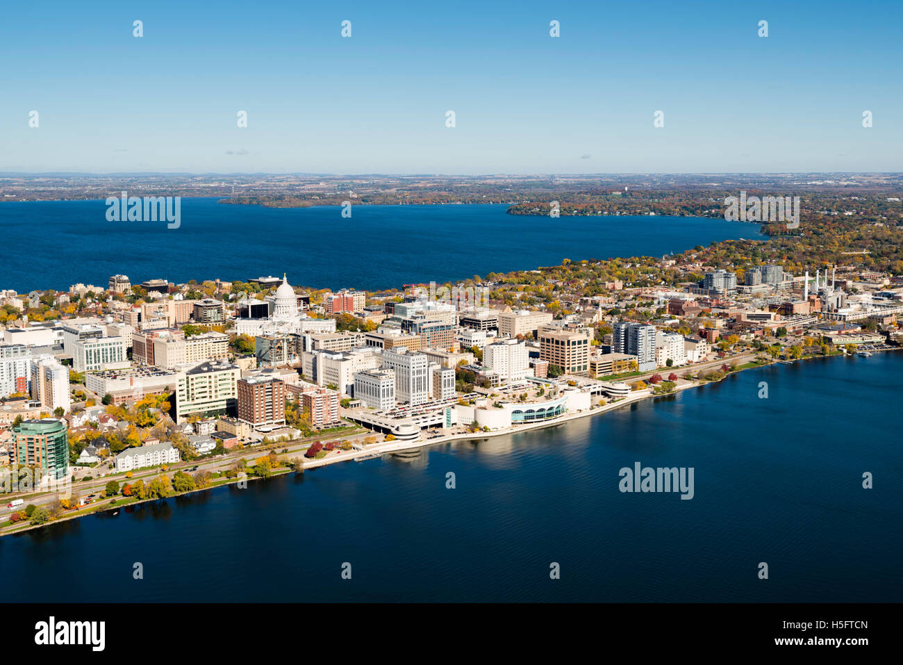 Madison Wisconsin Aerial High Resolution Stock Photography and Images ...