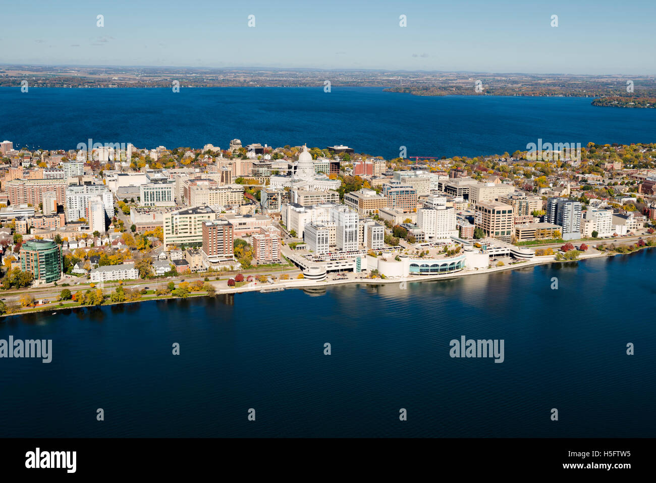 Madison Wisconsin Aerial High Resolution Stock Photography and Images ...