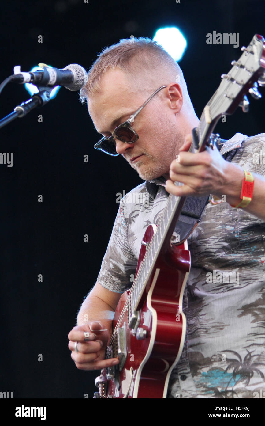 Adam Stephens of Two Gallants performs at Life is Beautiful Music ...