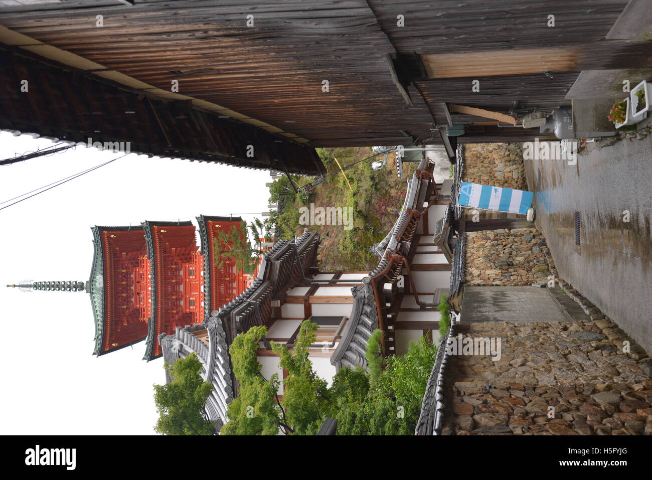 Spot Maze of Town Japan Stock Photo - Alamy