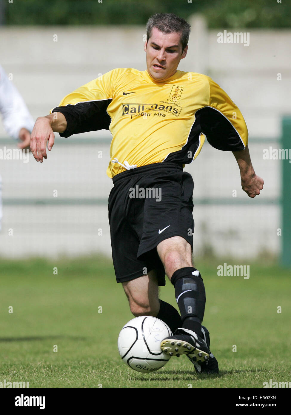Alex Fiddes - East Thurrock United Football Club - 20/08/06 Stock Photo ...