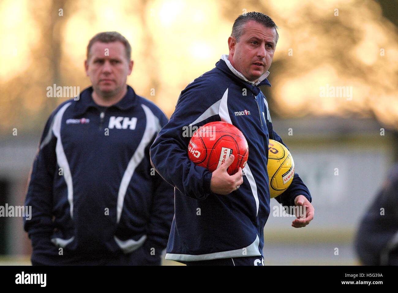 Two footballs hi-res stock photography and images - Alamy