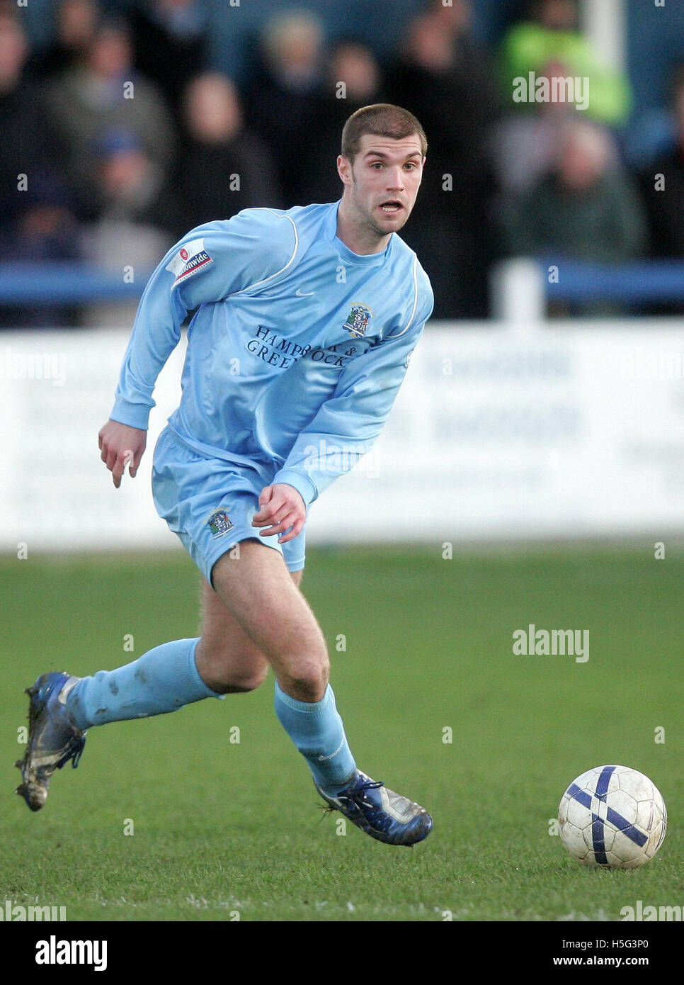 Ben Harding - Grays Athletic Football Club - 20/01/07 Stock Photo - Alamy