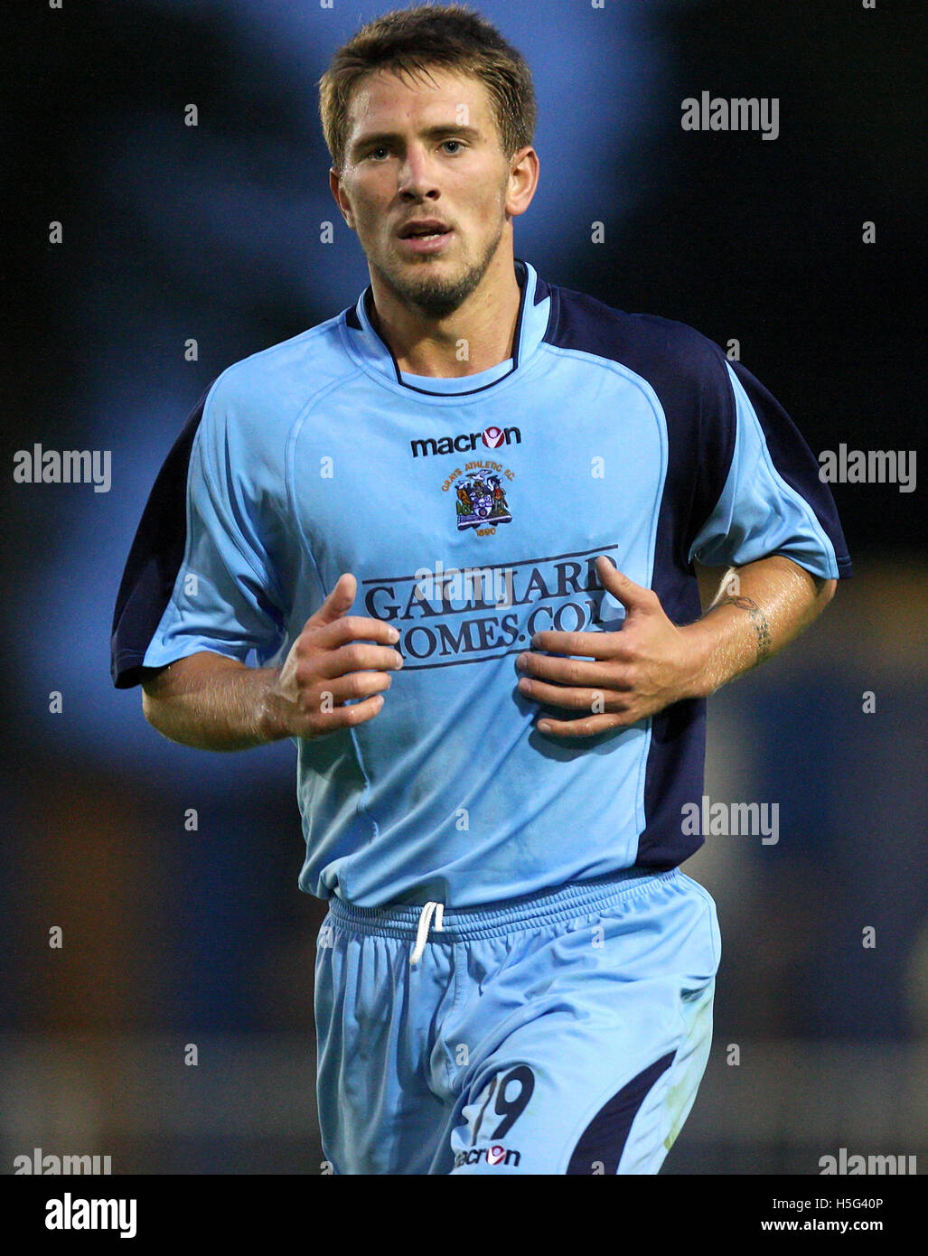 Charlie Ide of Grays - Braintree Town vs Grays Athletic - Friendly ...