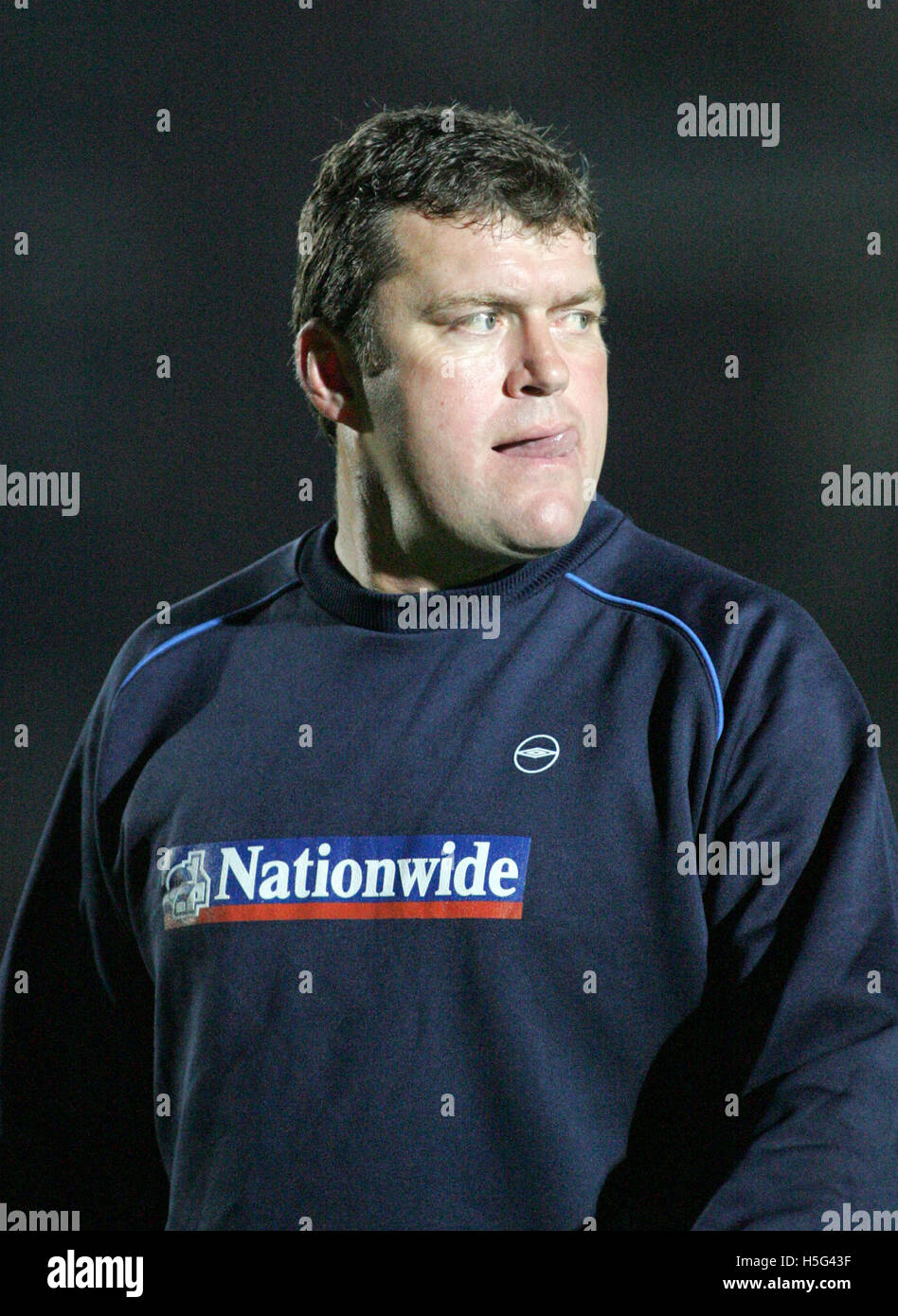 Rob Newman, Manager Cambridge United Football Club - 20/09/05 Stock ...