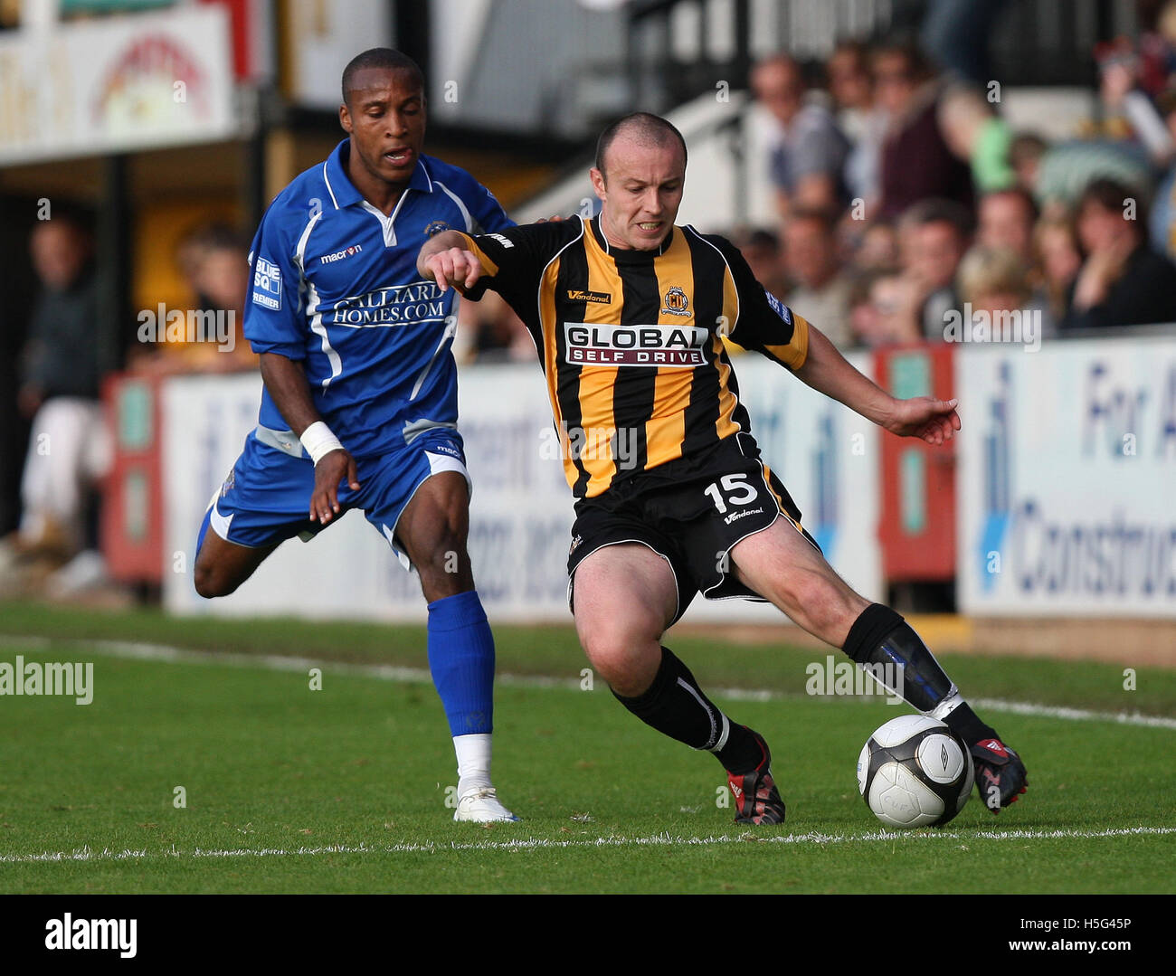 Paul Carden in action for Cambridge - Cambridge United vs Grays ...