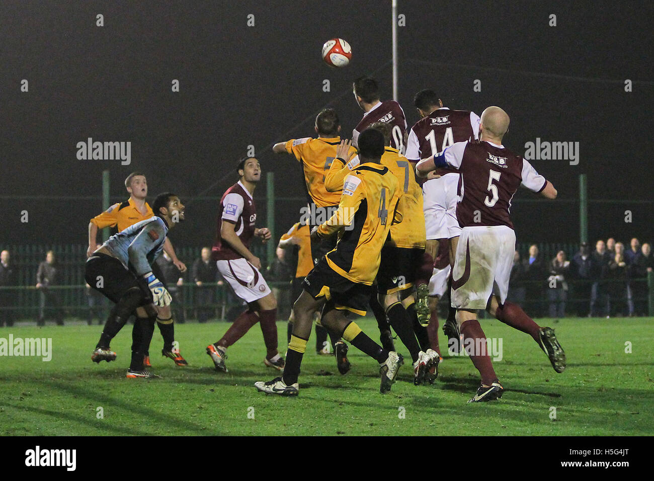 Max Cornhill heads home the fourth goal for Chelmsford - East Thurrock ...