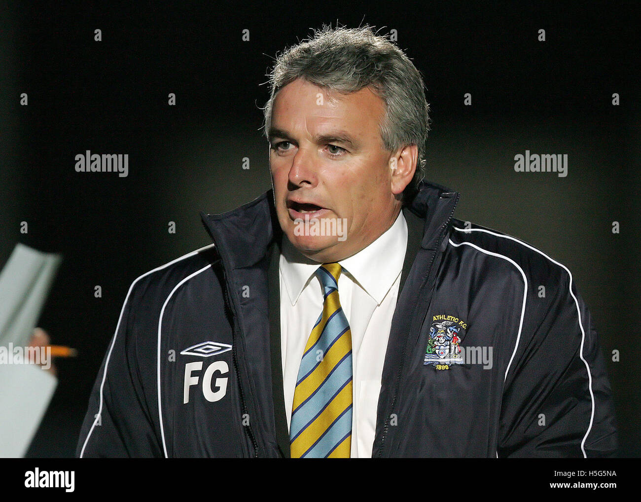 Frank Gray - Manager - Grays Athletic - Nationwide Conference - 03/10 ...