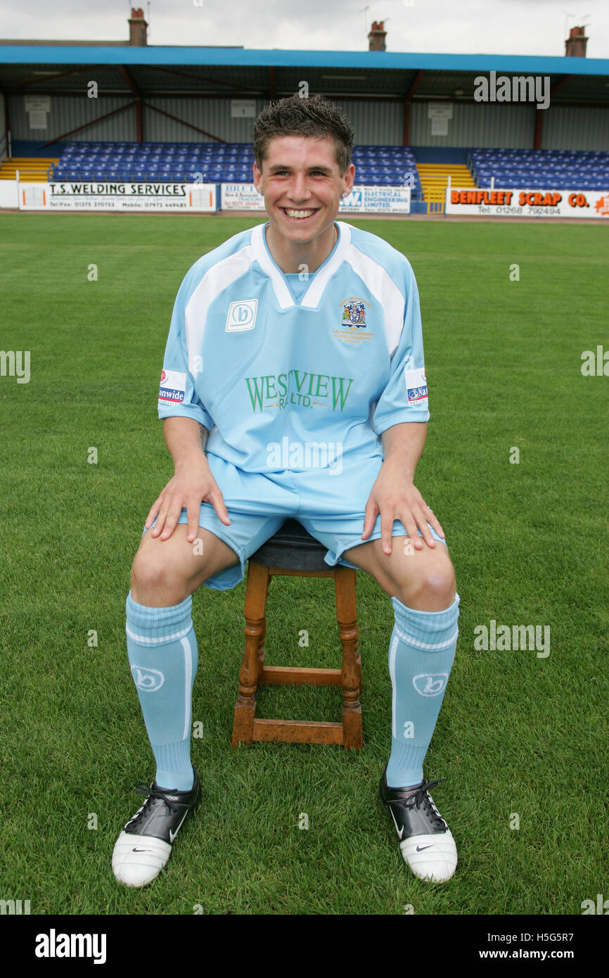 Gary Hooper of Grays Athletic FC - 12/08/05 Stock Photo - Alamy