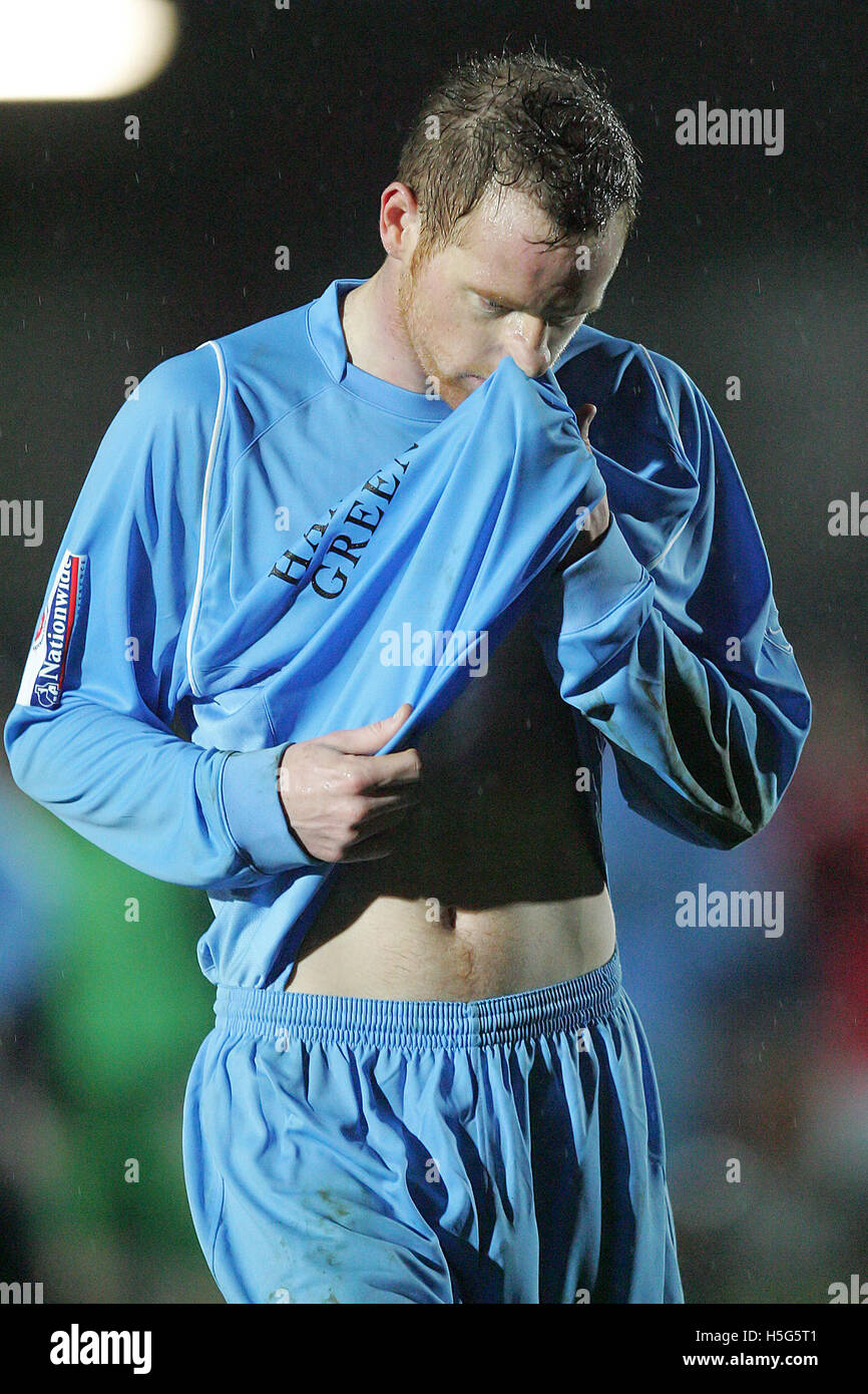 Gavin Cowan (Grays Athletic Football Club) - 03/01/07 Stock Photo - Alamy