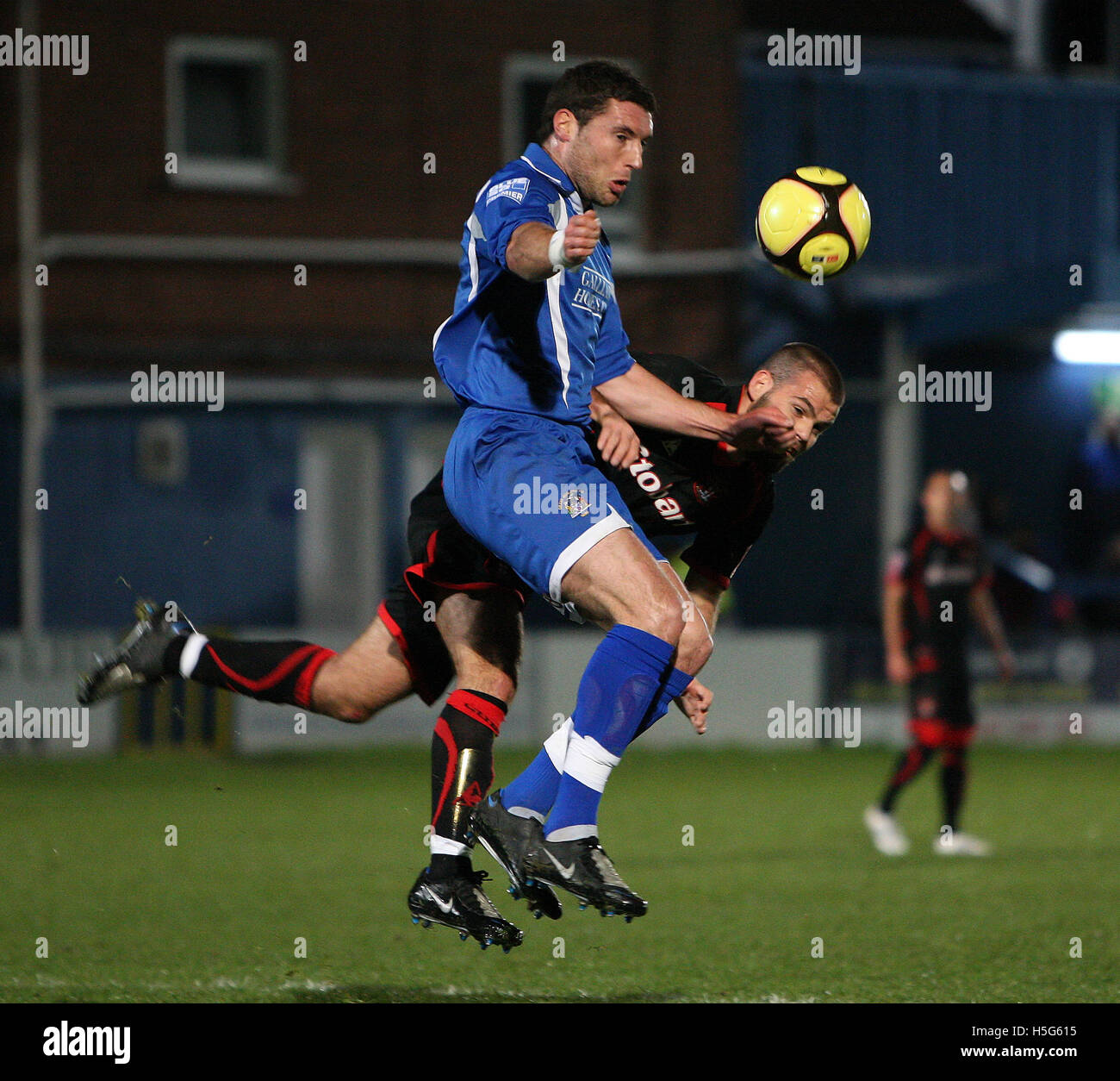 Jon Ashton in action for Grays - Grays Athletic vs Carlisle United - FA ...
