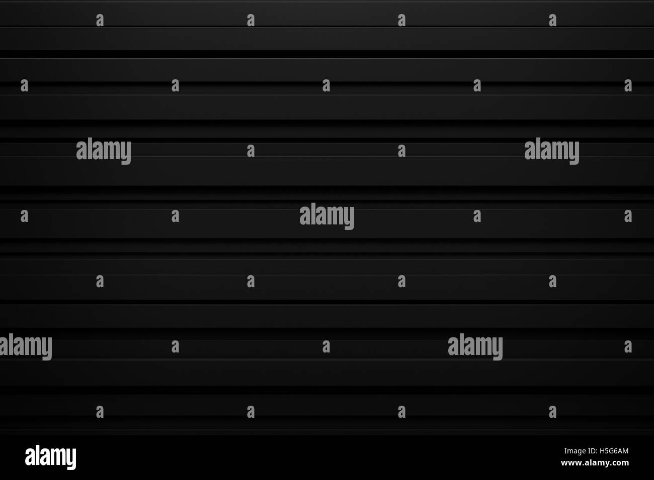 abstract black spike rhythm wave siding board background 3d rendering ...