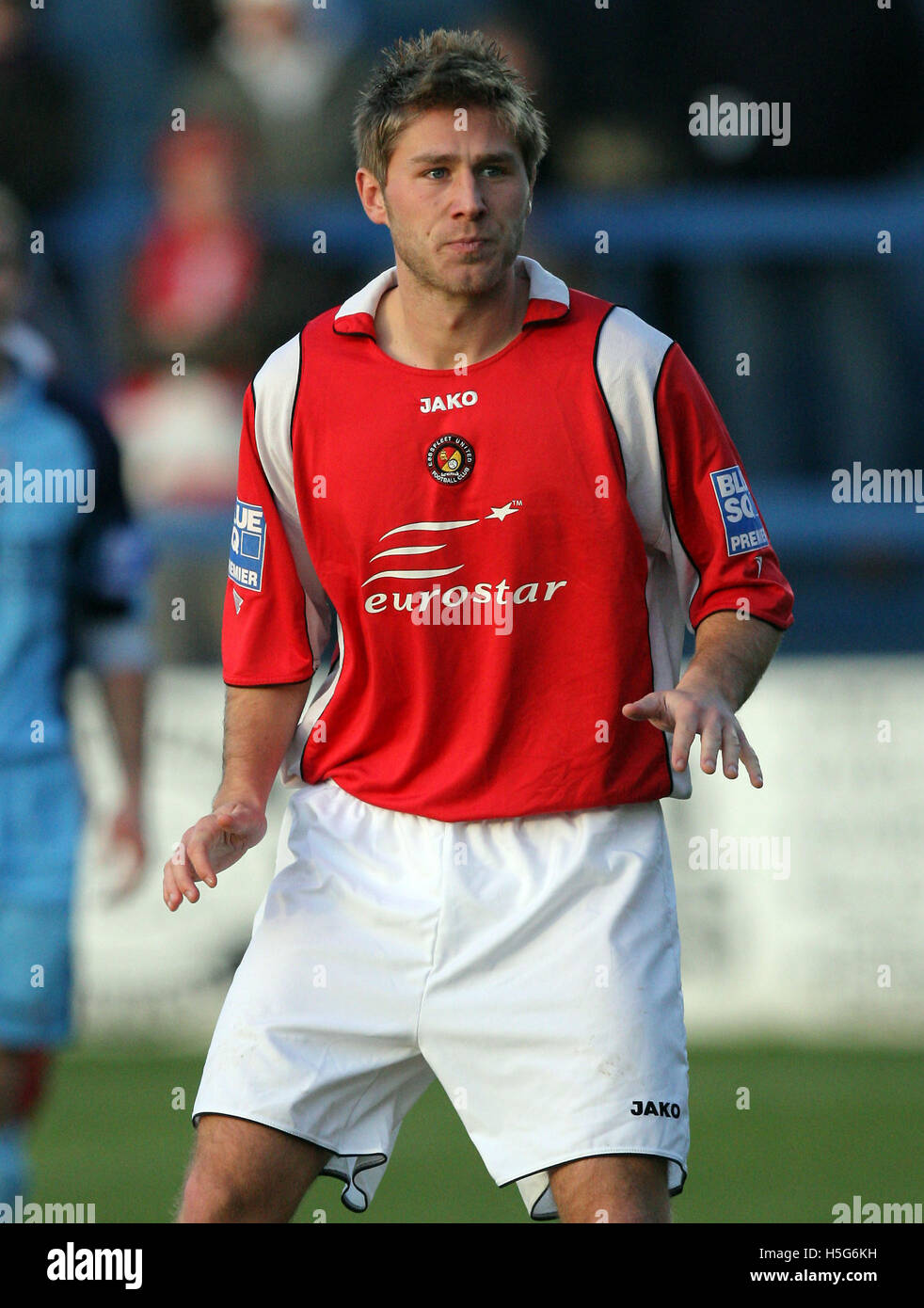 Stacy Long of Ebbsfleet - Grays Athletic vs Ebbsfleet United - Blue ...