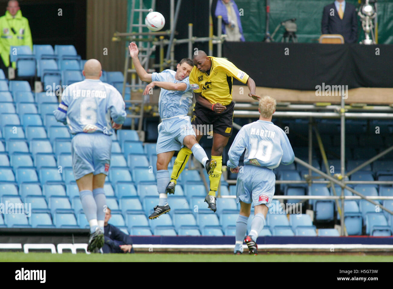 Hucknall town fa trophy final hi-res stock photography and images - Alamy