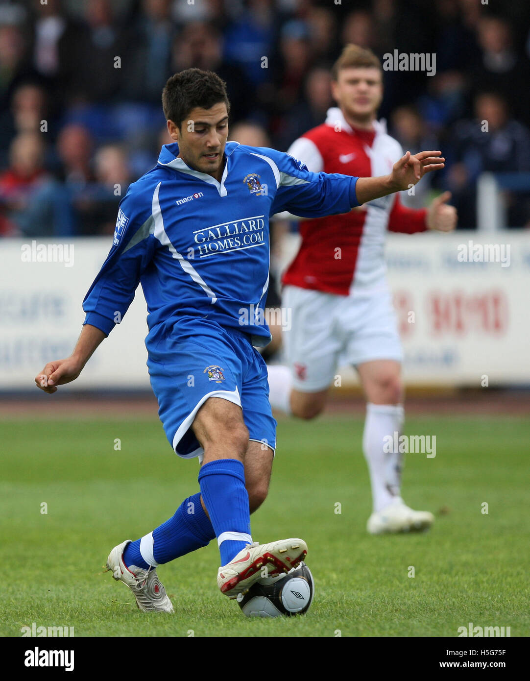 Alex Campana of Grays - Grays Athletic vs Kidderminster Harriers - Blue ...