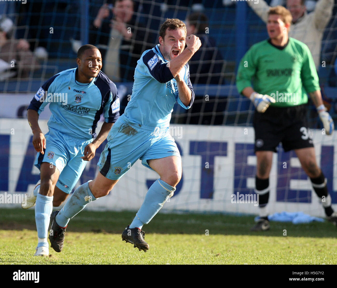 Heads home his second goal hi-res stock photography and images - Alamy