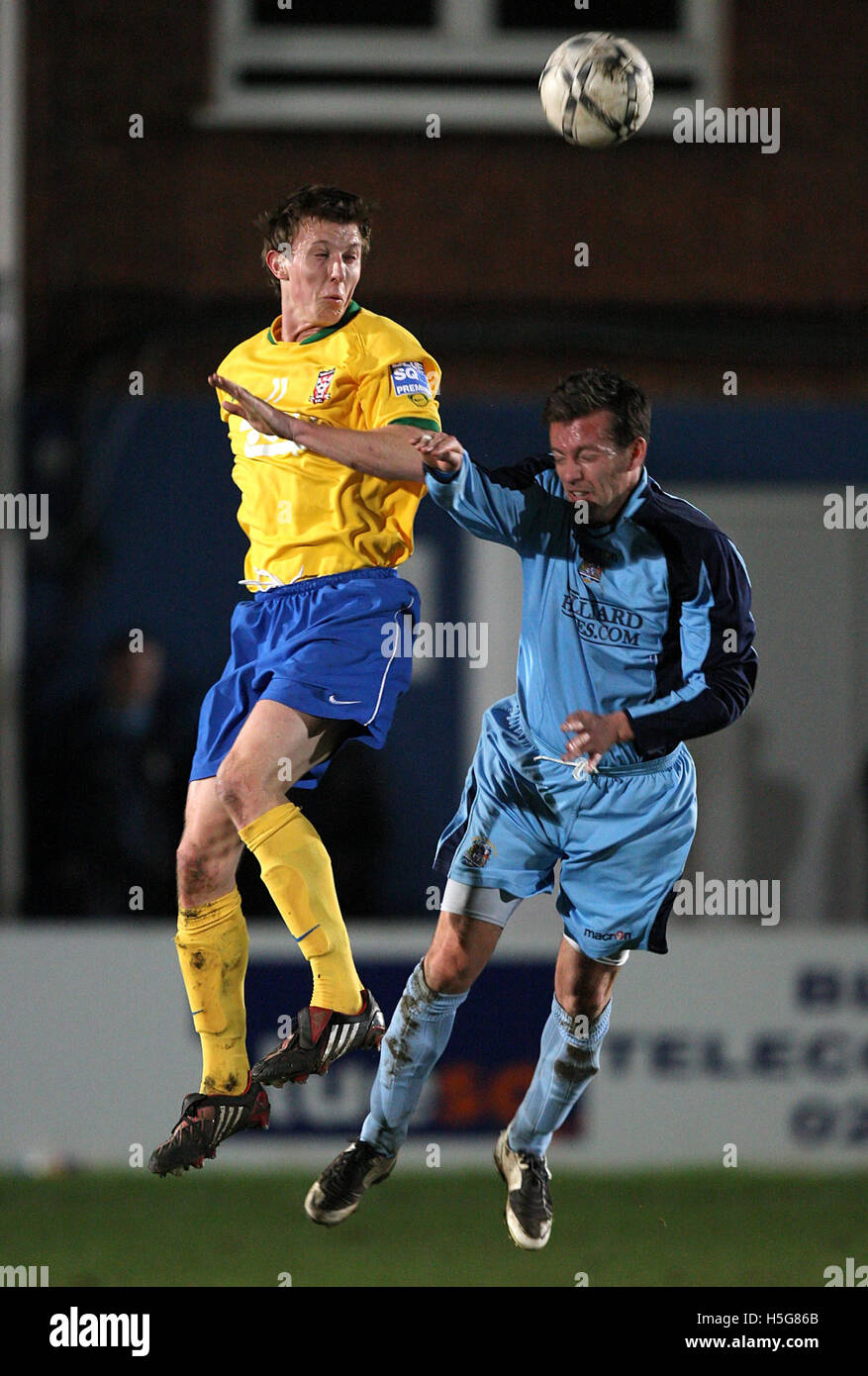 Martyn Woolford of York rises above Ian Selley of Grays - Grays ...