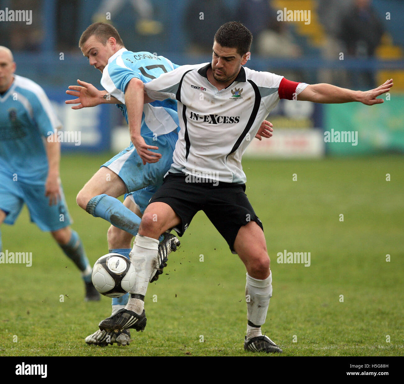 Barry Cogan of Grays in action - Grays Athletic vs Salisbury City ...
