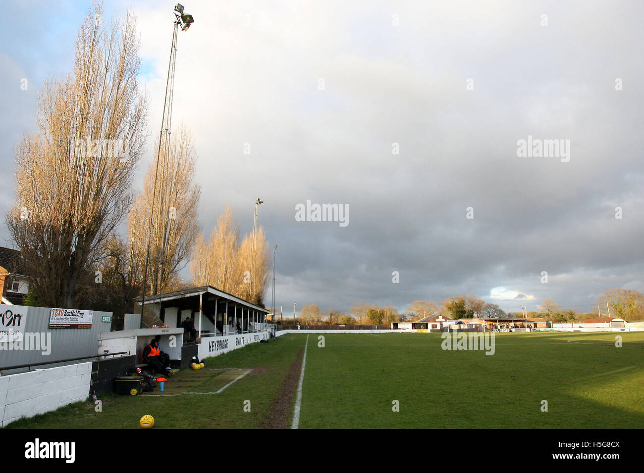 General view of Heybridge Swifts Football Club - Heybridge Swifts vs ...