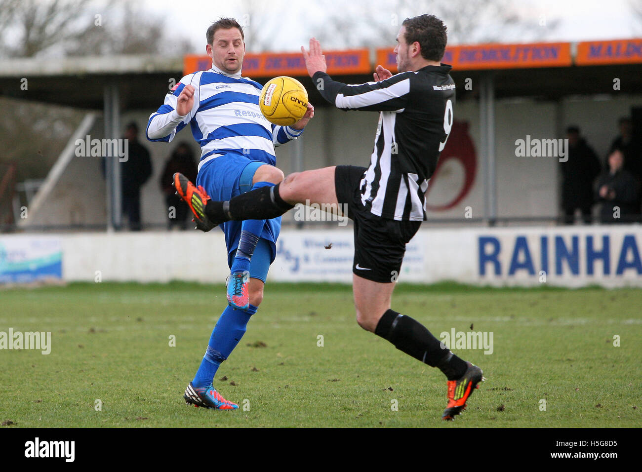 Bobby Port of Ilford and Luke Callander of Heybridge - Heybridge Swifts ...