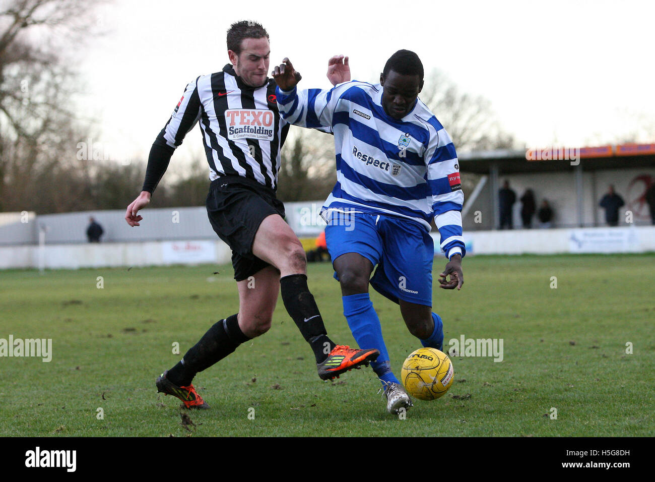 Alexander Asambi of Ilford and Luke Callander of Heybridge - Heybridge ...