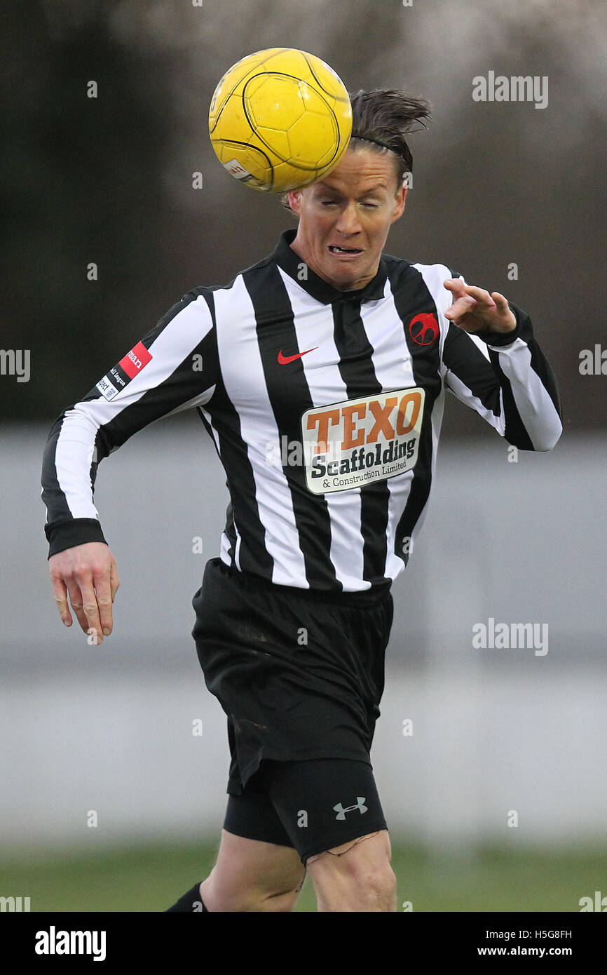 Danny Barber of Heybridge - Heybridge Swifts vs Ilford - Ryman League ...
