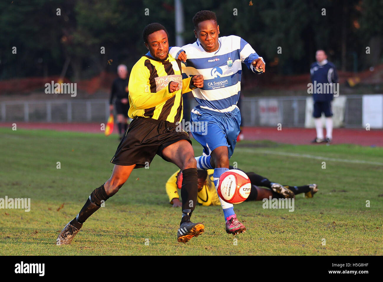 Ilford vs Enfield - Essex Senior League Football at Cricklefields ...
