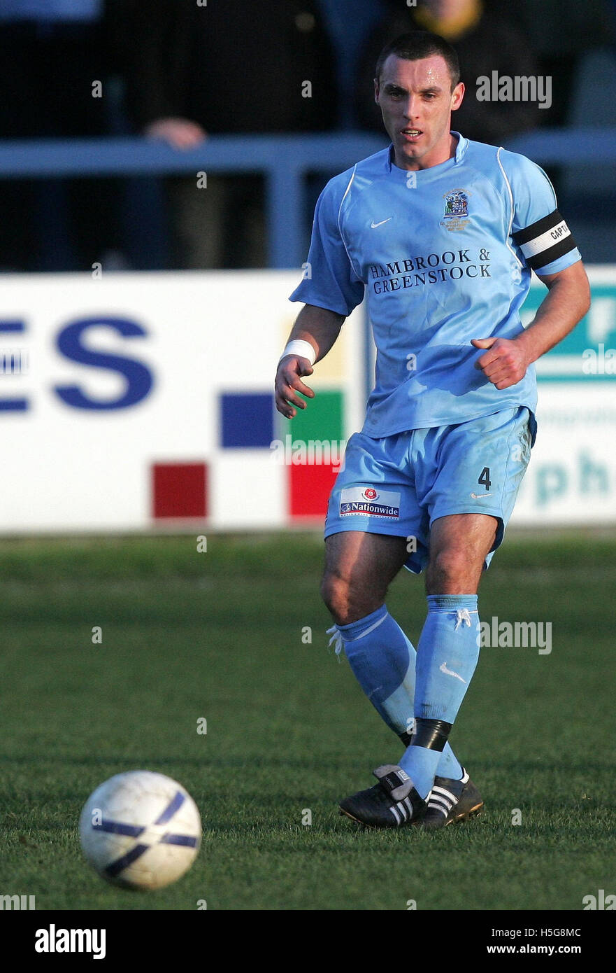 Jamie Stuart - Grays Athletic Football Club - 20/01/07 Stock Photo - Alamy