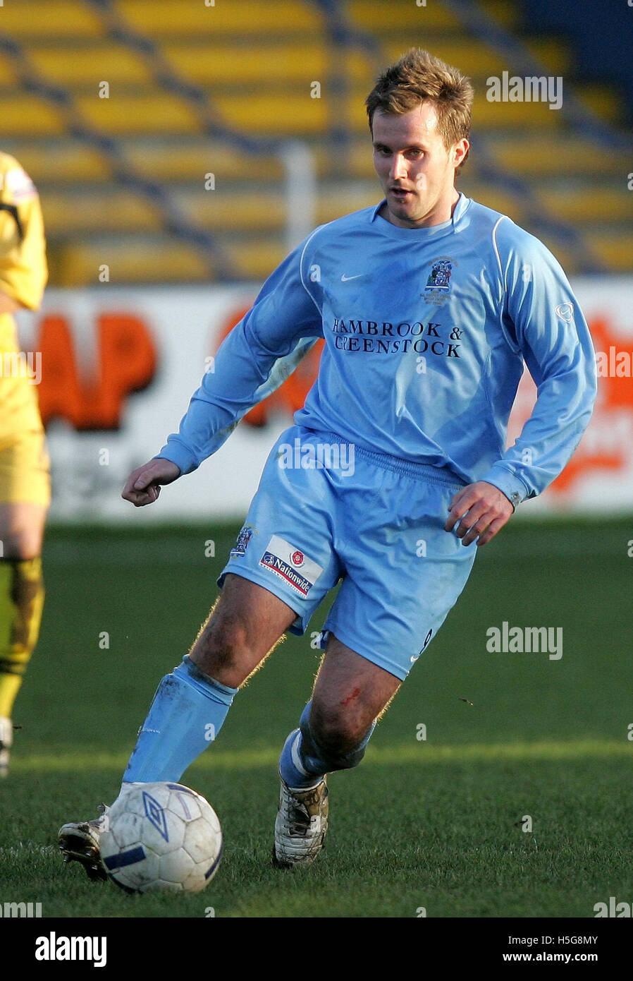 Lee Boylan - Grays Athletic Football Club - 20/01/07 Stock Photo - Alamy