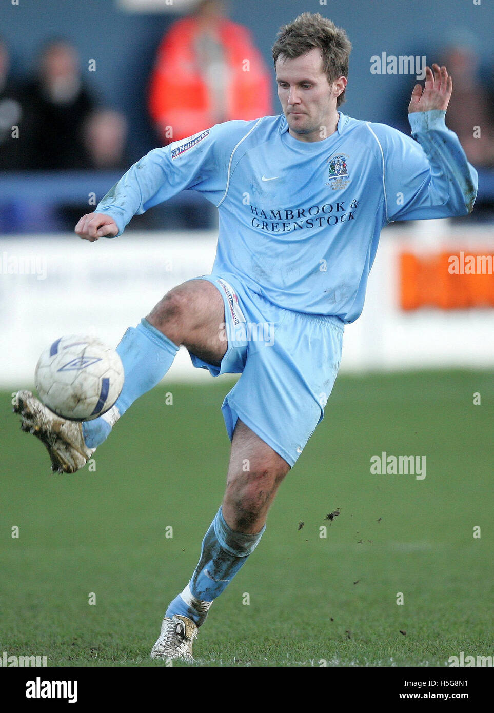Lee Boylan - Grays Athletic Football Club - 20/01/07 Stock Photo - Alamy