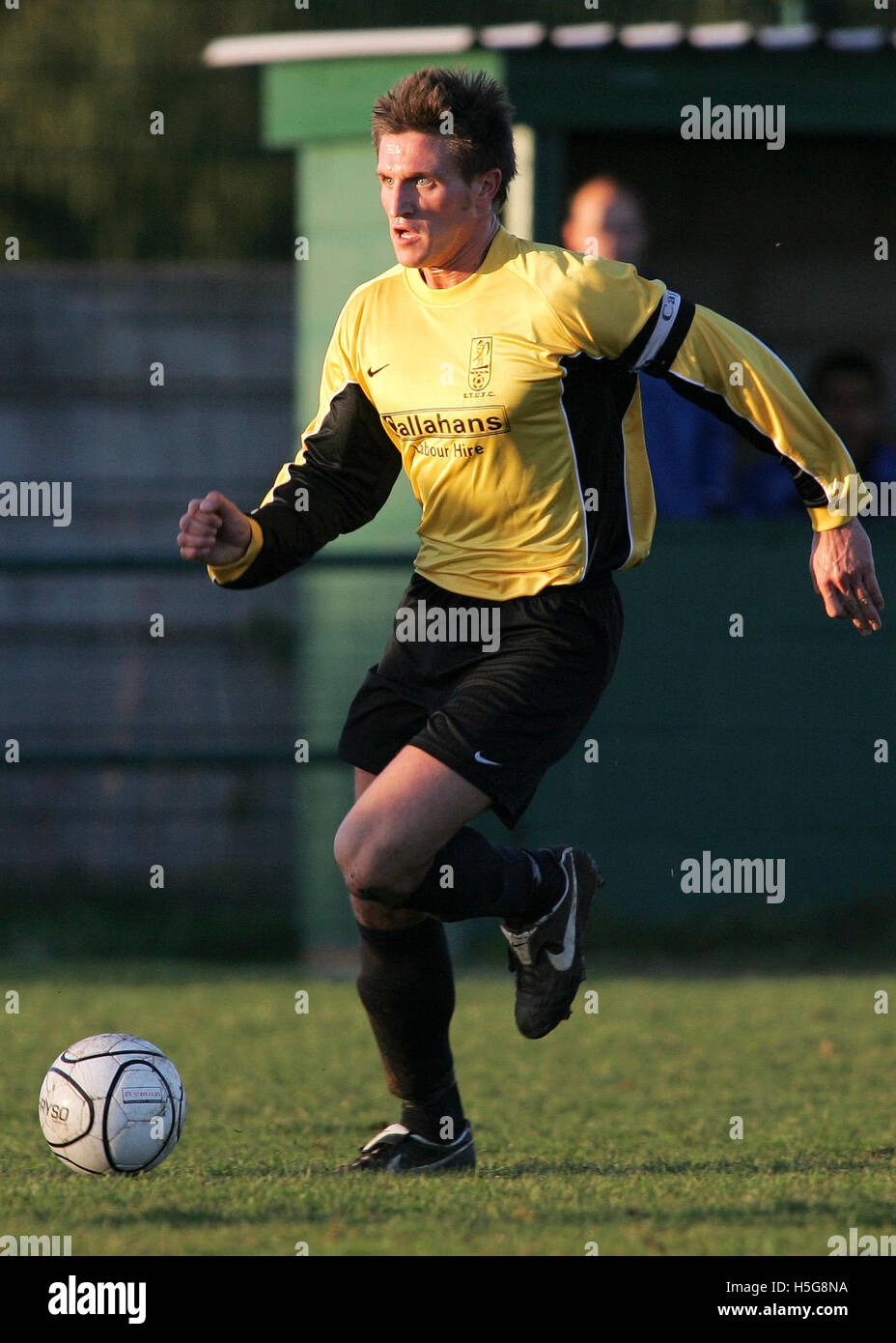 Lee Burns - East Thurrock United Football Club - 18/11/06 Stock Photo ...