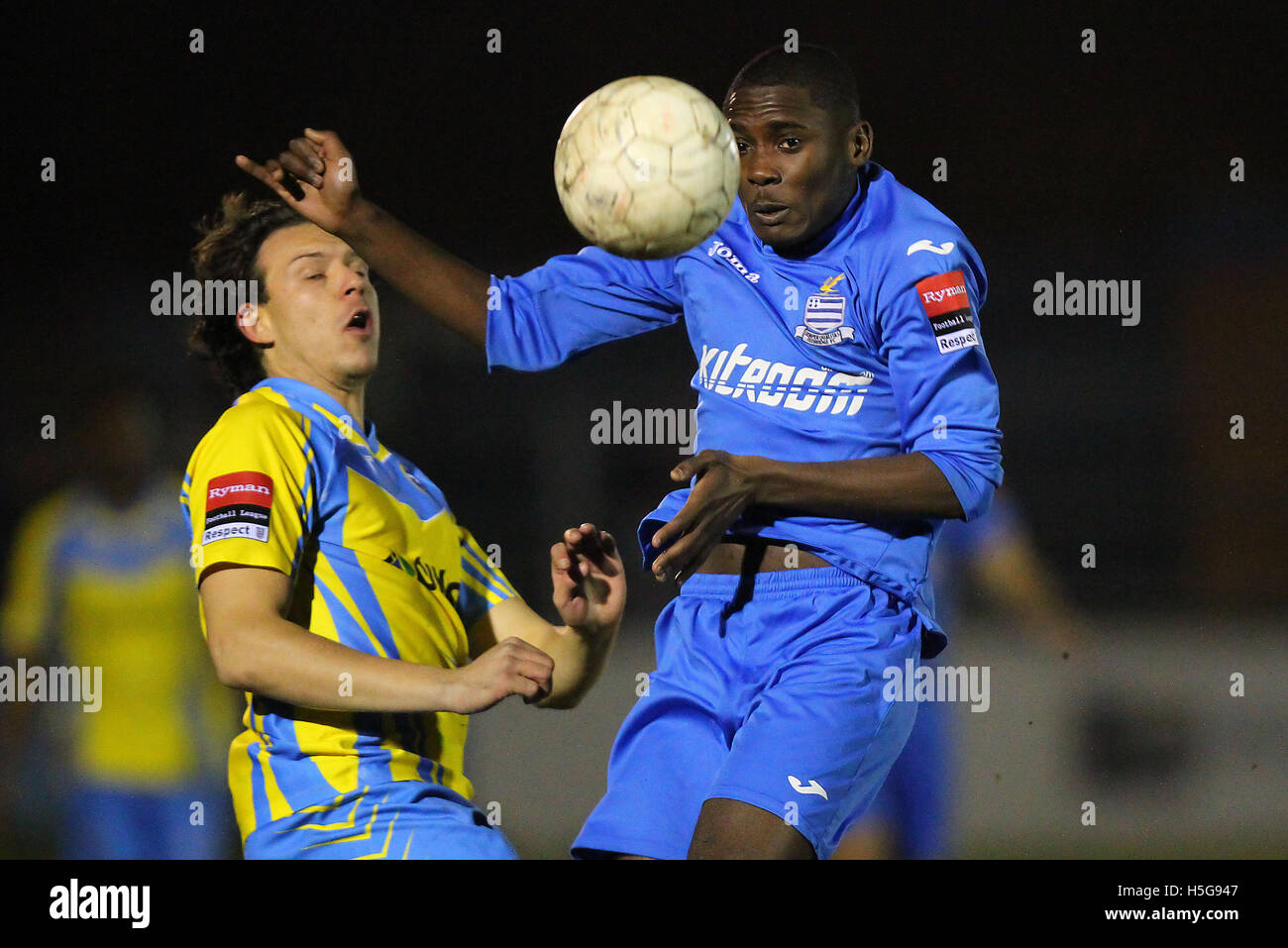 Chinedu McKenzie of Redbridge in action - Redbridge vs Canvey Island ...