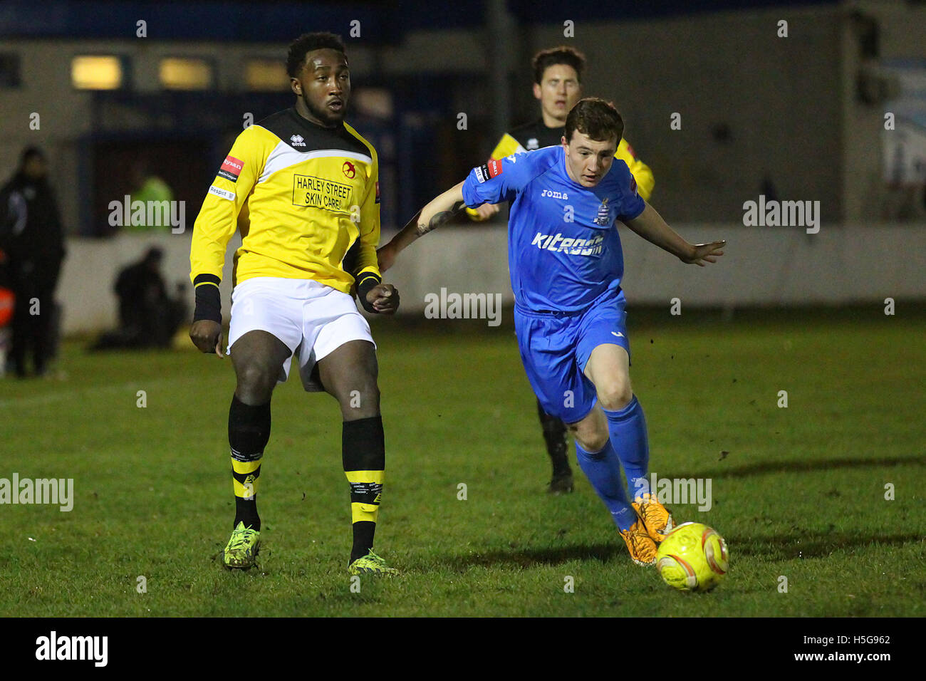 Jacob Cleaver in action for Redbridge - Redbridge vs Heybridge Swifts ...
