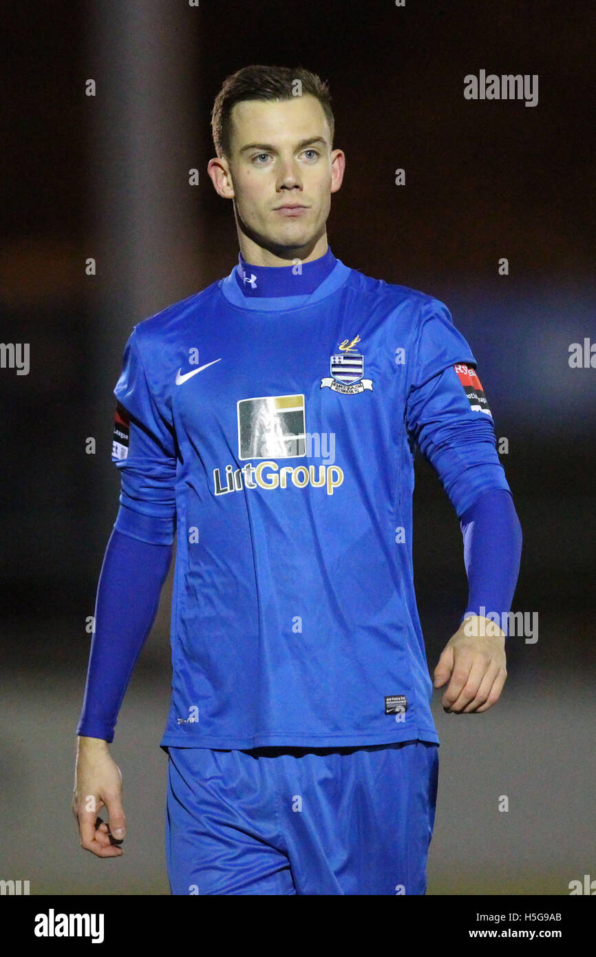 Ben Bradbury of Redbridge - Redbridge vs Kingstonian - London FA Senior ...