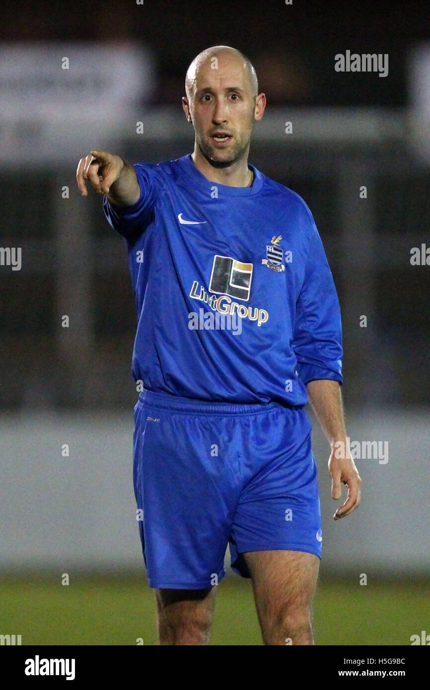 Stephen Good of Redbridge - Redbridge vs Kingstonian - London FA Senior ...