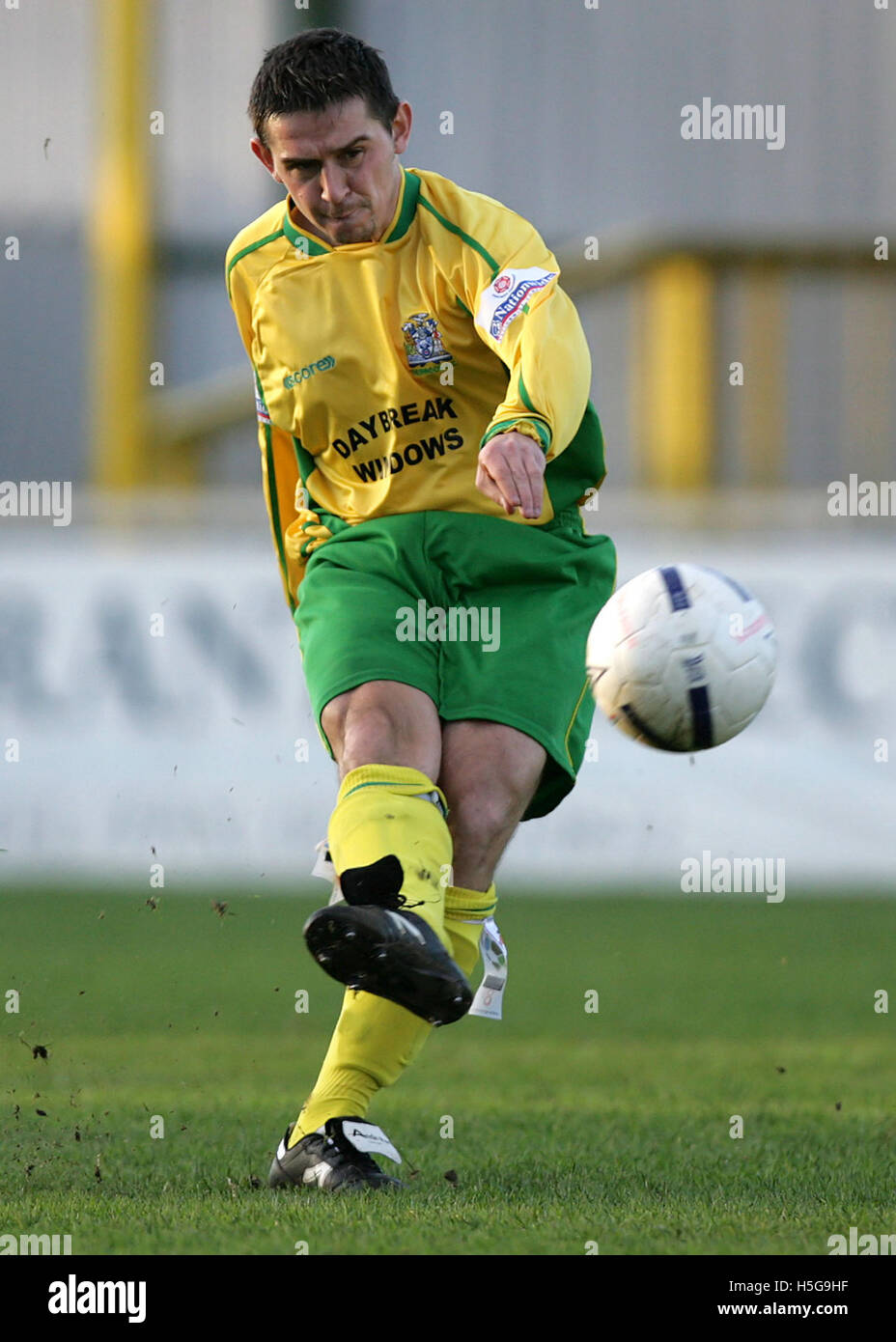 Scott Canham - Thurrock Football Club - 02/12/06 Stock Photo - Alamy