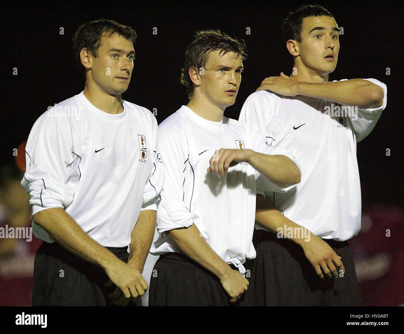 From left: Gary Ansell, Lee Williams and Danny Harris of East Thurrock ...